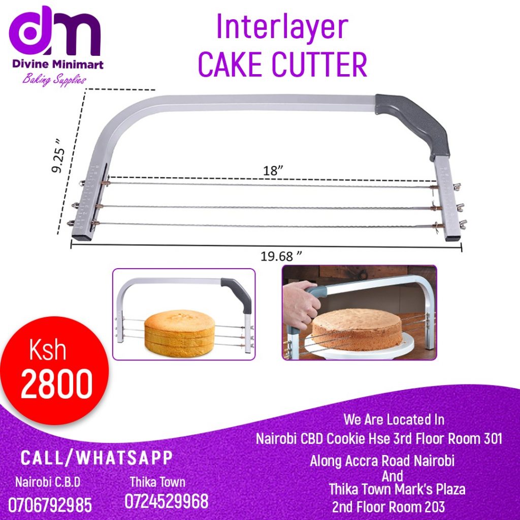 Interlayer Cake Cutter - Divine MiniMart Kenya Kenya